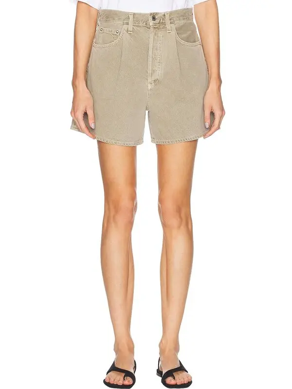 AGOLDE Rhoda Denim Shorts - Cholla