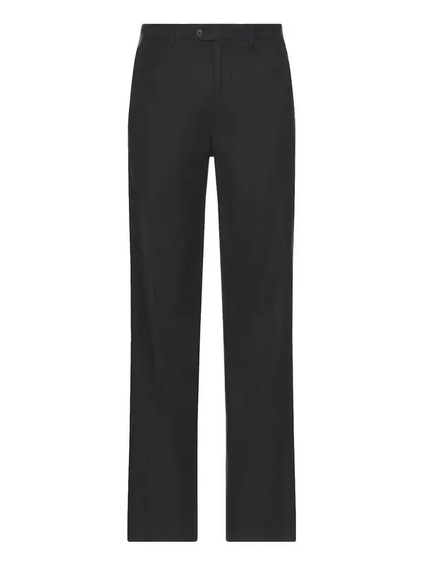 Club Monaco Herringbone Linen Suit Trousers - Jet Black