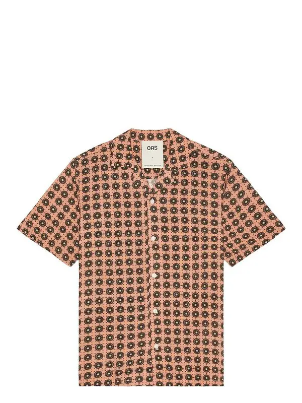 Oas Blush Lumo Viscose Shirt In Blush - Multi