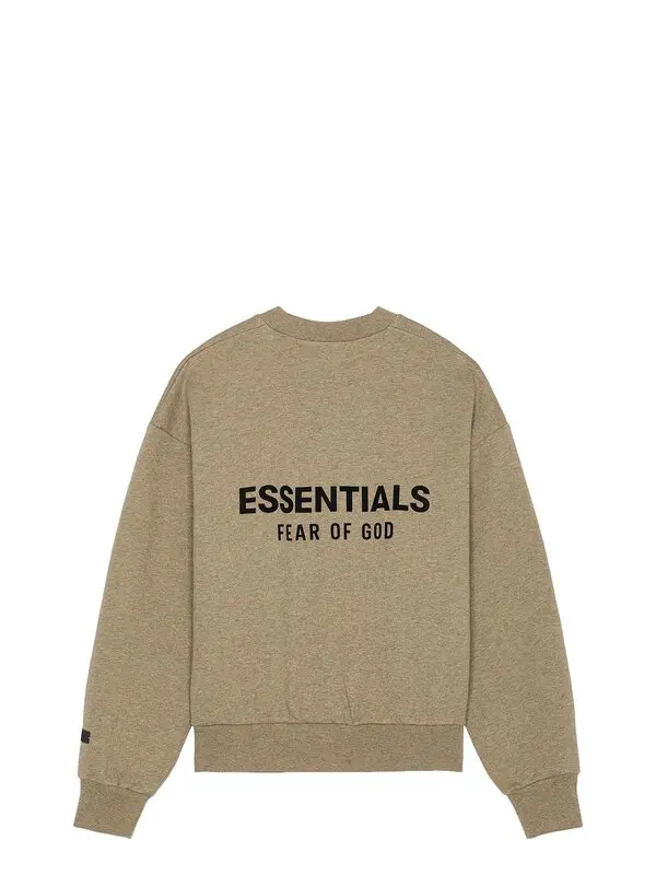 Fear Of God Classic Fit Fleece Crewneck Sweatshirt - Homestead Heather