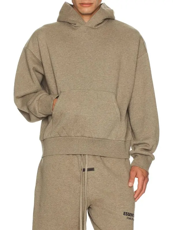 Fear Of God Classic Fit Fleece Hoodie - Homestead Heather