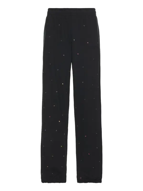 SKY HIGH FARM WORKWEAR Studded Sweatpants - Black