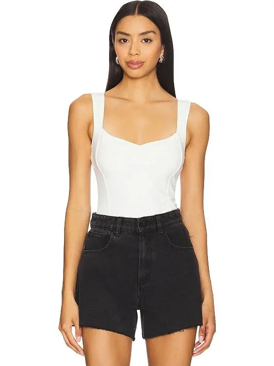 Free People Somewhere Sometime Cami - Ivory