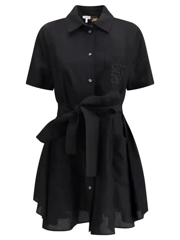Loewe X Paula Ibiza's Shirt Dress - Black