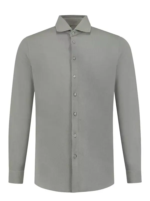 DORIANI CASHMERE Long-sleeved Shirt - Grey