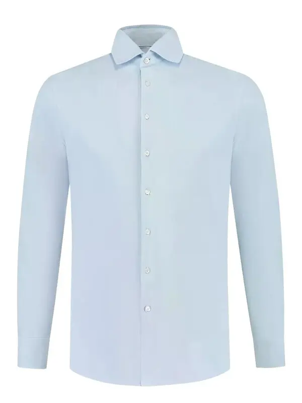 DORIANI CASHMERE Long-sleeved Shirt - Blue