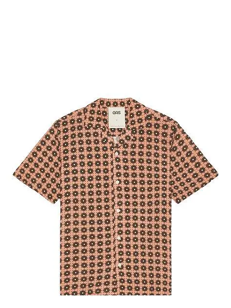 Oas Blush Lumo Viscose Shirt In Blush - Multi
