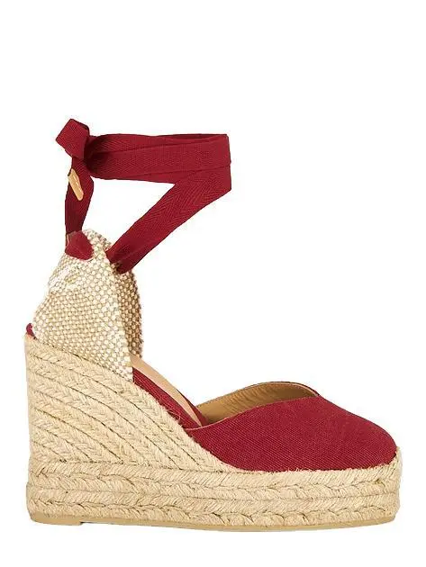 CastaÑer Chiara Espadrille - Canvas Rojo Carm?n