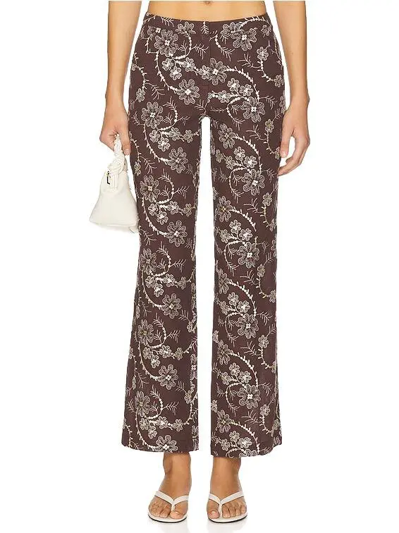 SIEDRES Cera Pants - Brown