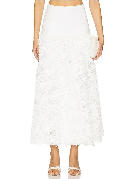 Alexis Bria Skirt - White