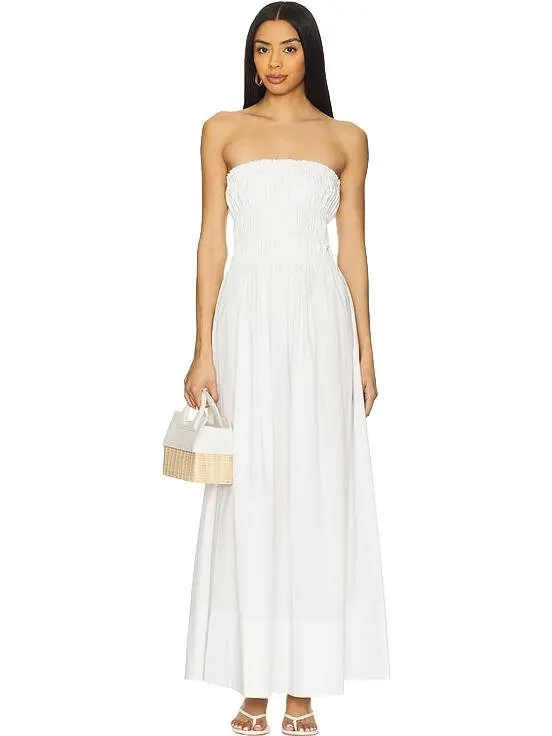 MORE TO COME Hart Maxi Dress - White