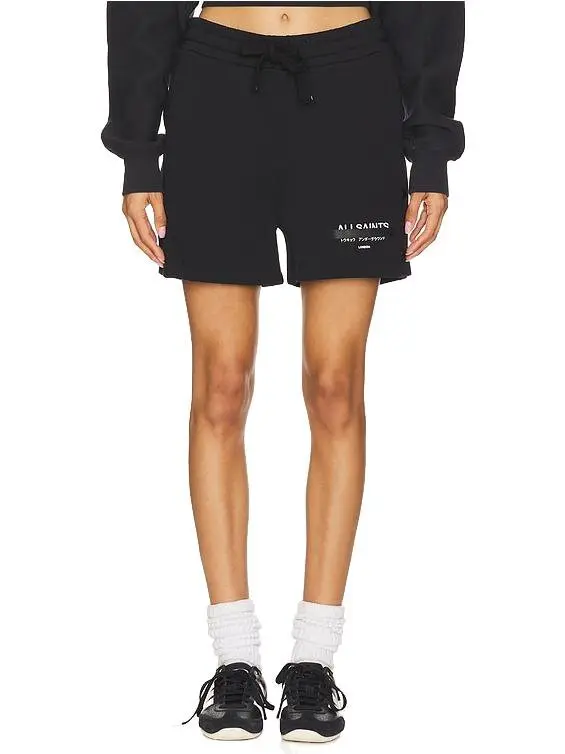 ALLSAINTS Sorri Sweatshort - Black