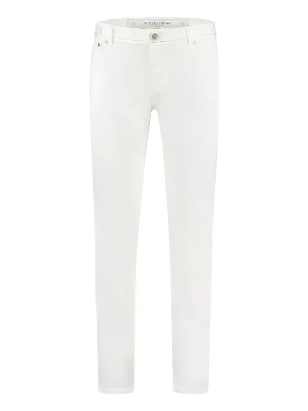 RICHARD J. BROWN Cotton Jeans - White