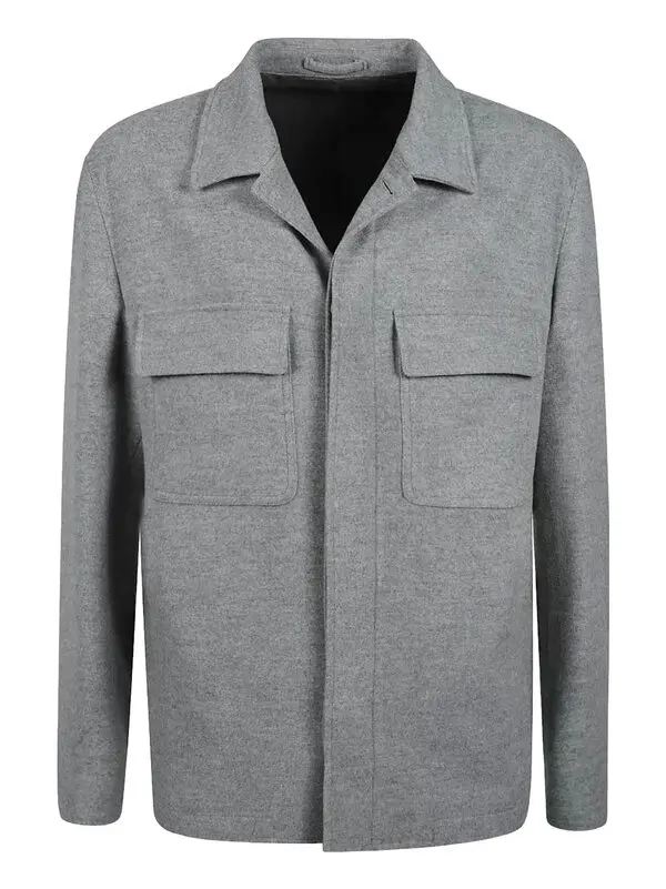 LARDINI Ivansel Shirt Jacket - Grey