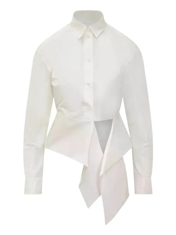 Givenchy Bow Detailed Shirt - White