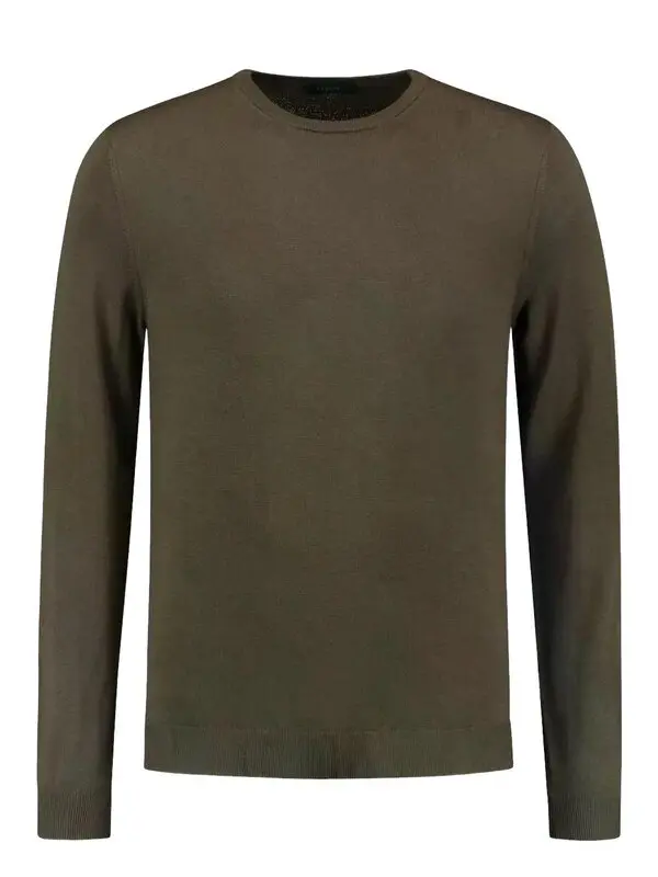ZANONE Crew Neck Jumper - Green