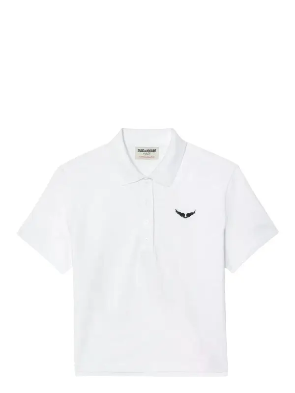 Zadig&Voltaire Mirta Polo Shirt - White