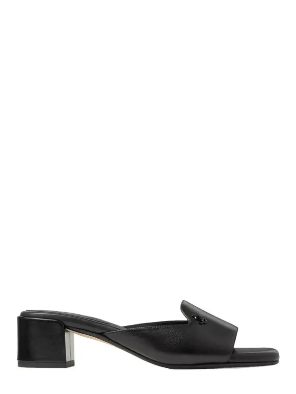 JIMMY CHOO 45mm Dina Mules - Black