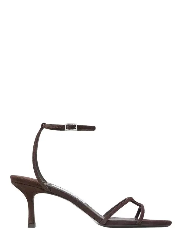 JIMMY CHOO 65mm 1998 Leo Sandals - Brown