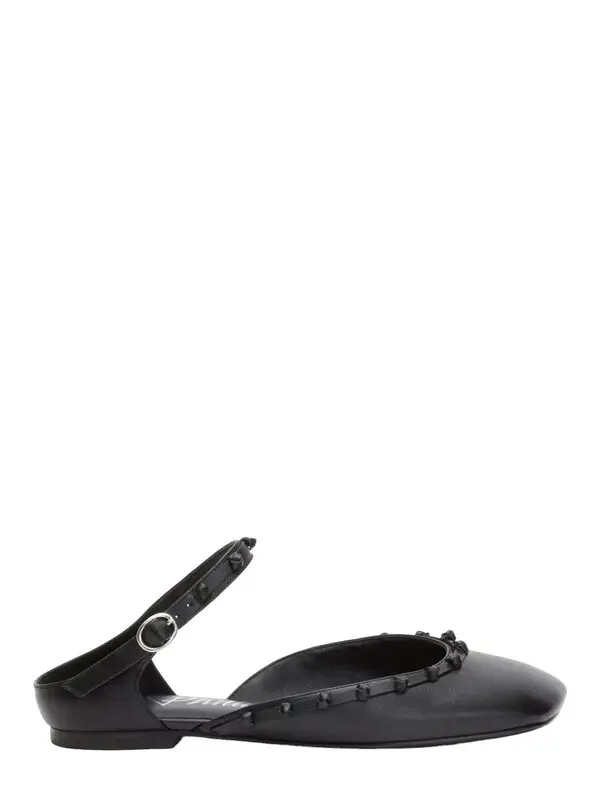 3.1 Phillip Lim Mary Jane Ballerinas - Black