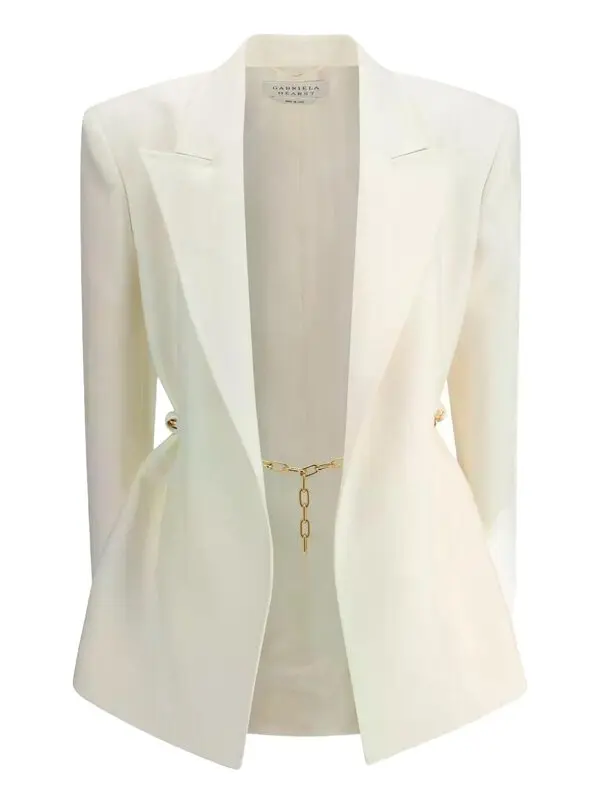 Gabriela Hearst Epona Blazer - White