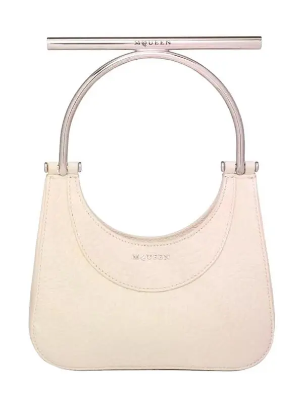 Alexander McQueen Leather Clutch - White