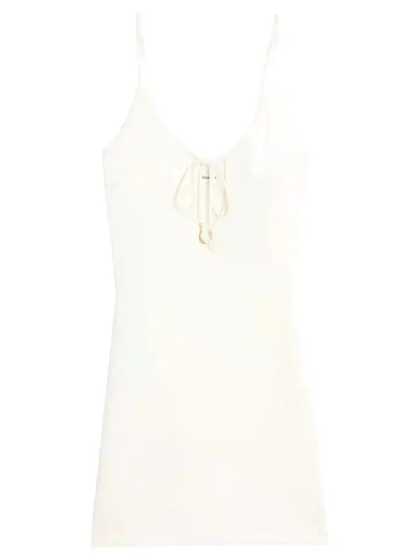 Zadig&Voltaire Savana Mini Dress - Neutrals