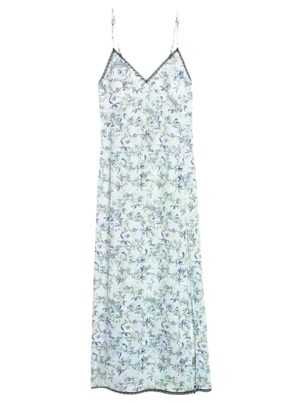 Zadig&Voltaire Ramelil Maxi Dress - Blue