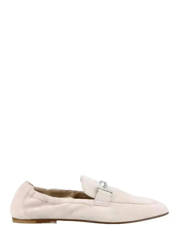 TOD'S Suede Loafers - Neutrals