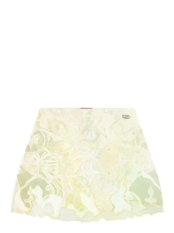 Diesel O-lane Mini Skirt - Yellow