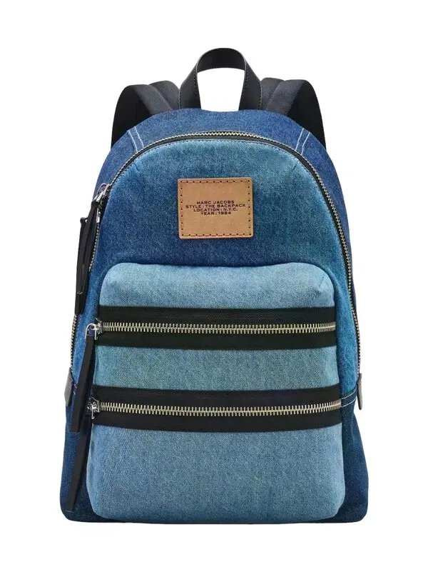 Marc Jacobs The Colourblock Denim Backpack - Blue
