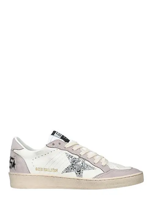 GOLDEN GOOSE Ball Star Leather Low-top Trainers - White/comb