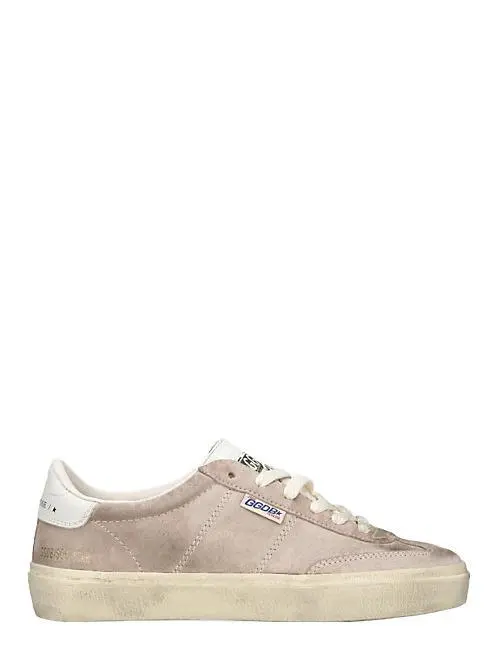 GOLDEN GOOSE Soul Star Suede Low-top Trainers - Pale Pink