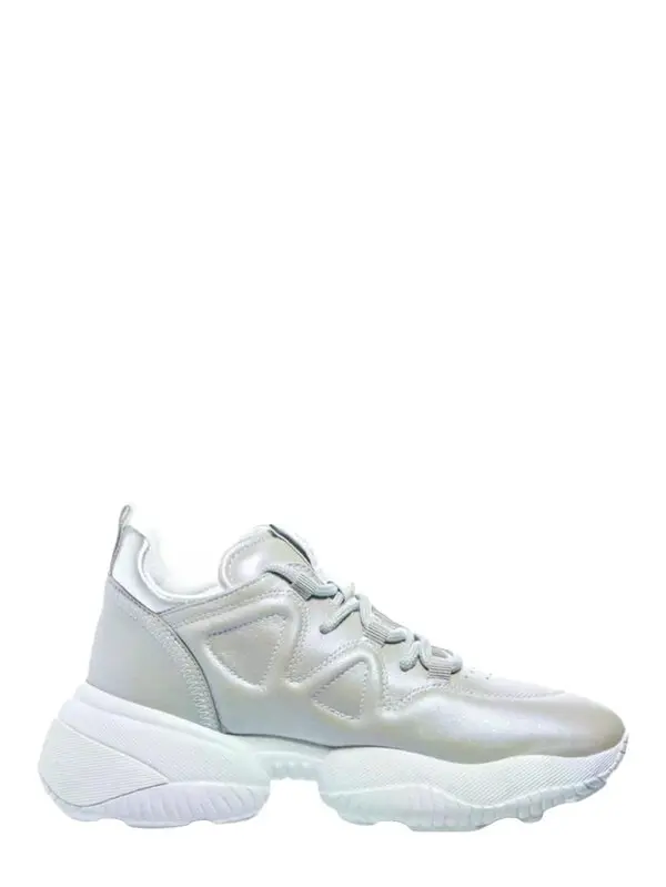 Hogan Interaction Sneakers - Silver