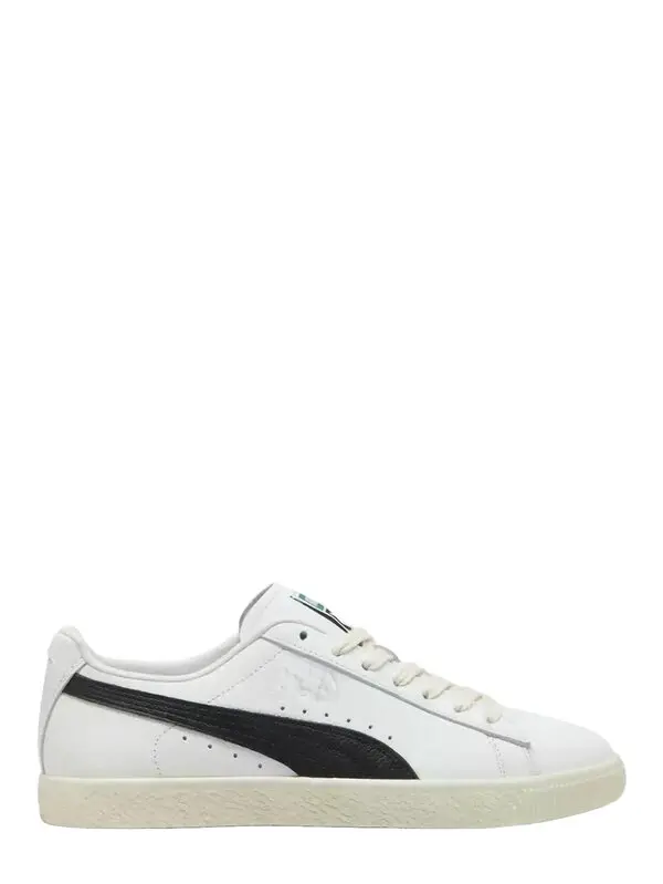 PUMA Clyde Leather Sneakers - White