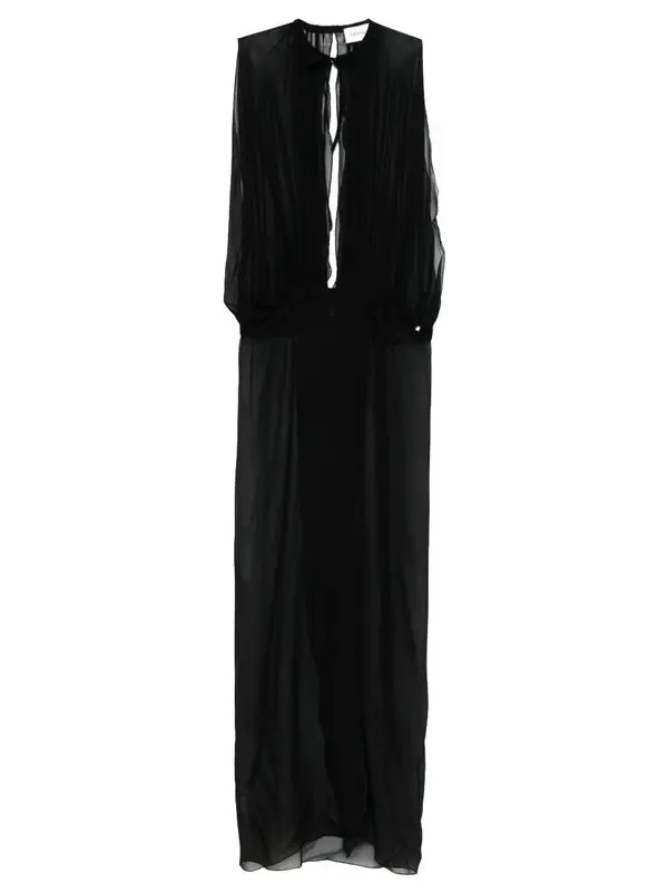 MONOT Sleeveless Maxi Dress - Black