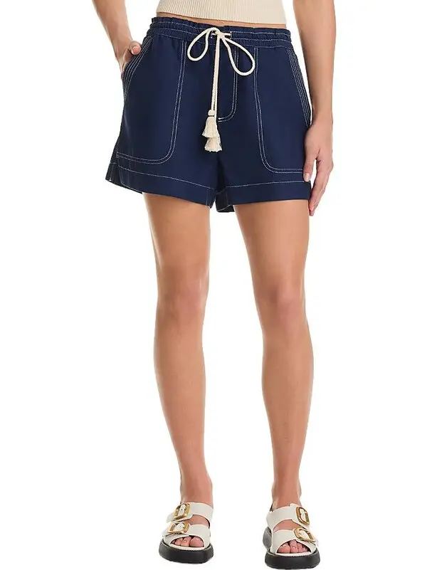 Rails Astra Drawstring Shorts - Navy