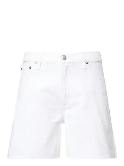 Rag & Bone Kaia High-rise Denim Shorts - White