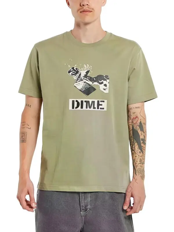 DIME Ragequit T-shirt - Green