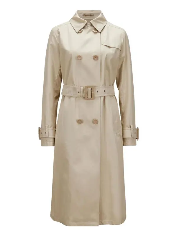 Herno Delon Detta Double-breasted Trench Coat - Beige