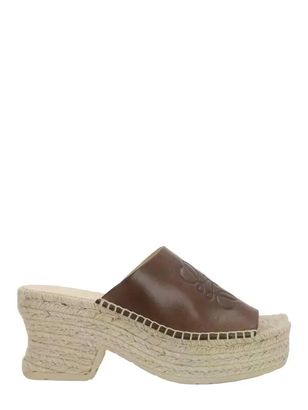 Loewe 80mm Petal Espadrilles - Brown