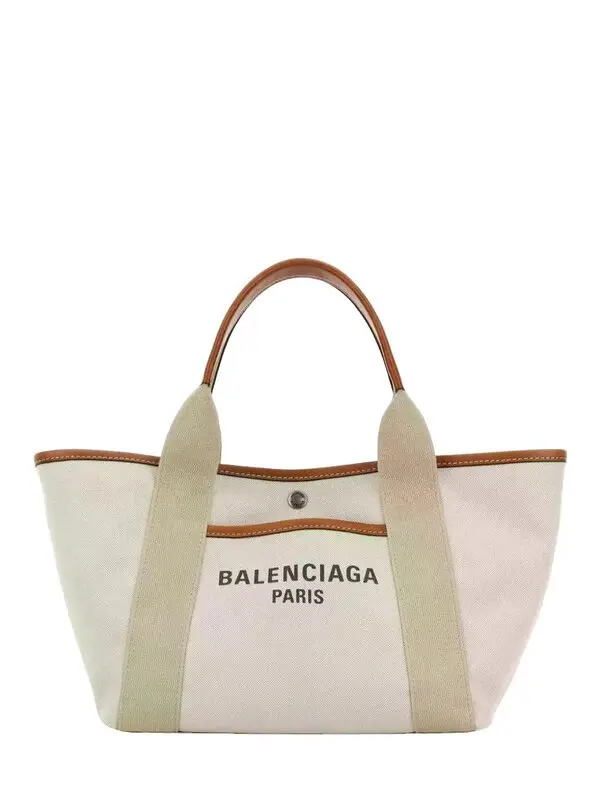 Balenciaga Biarritz Small Tote Bag - Neutrals