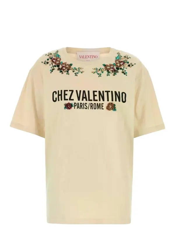 Valentino Garavani Jersey T-shirt - Neutrals