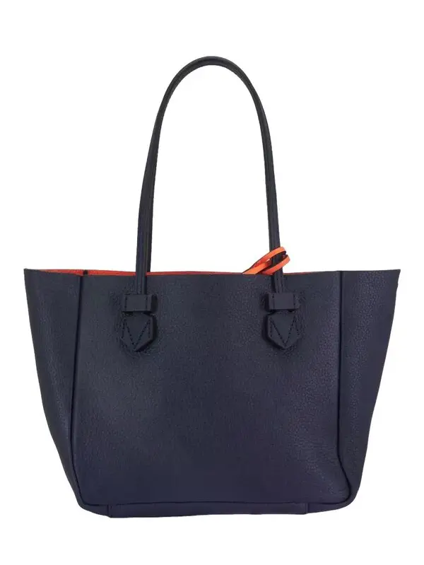 Moreau Leather Tote Bag - Blue
