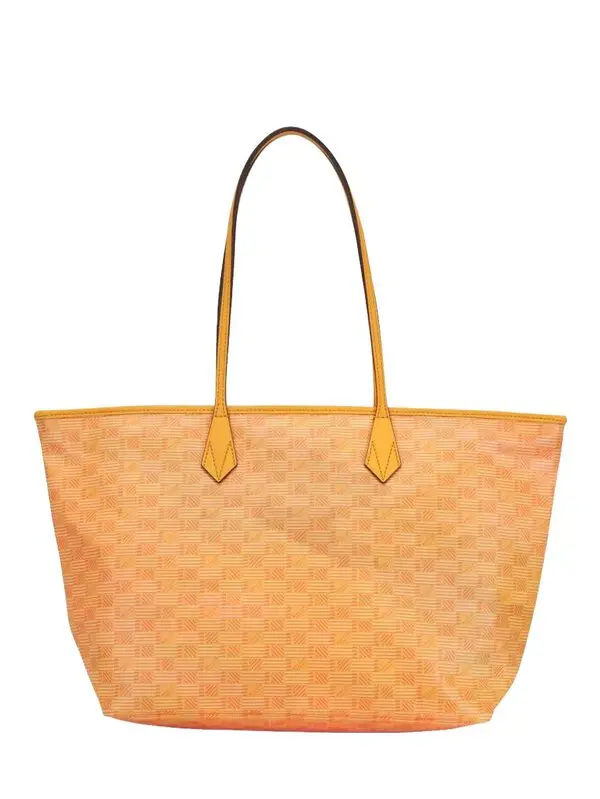 Moreau Monogram-patterned Tote Bag - Orange