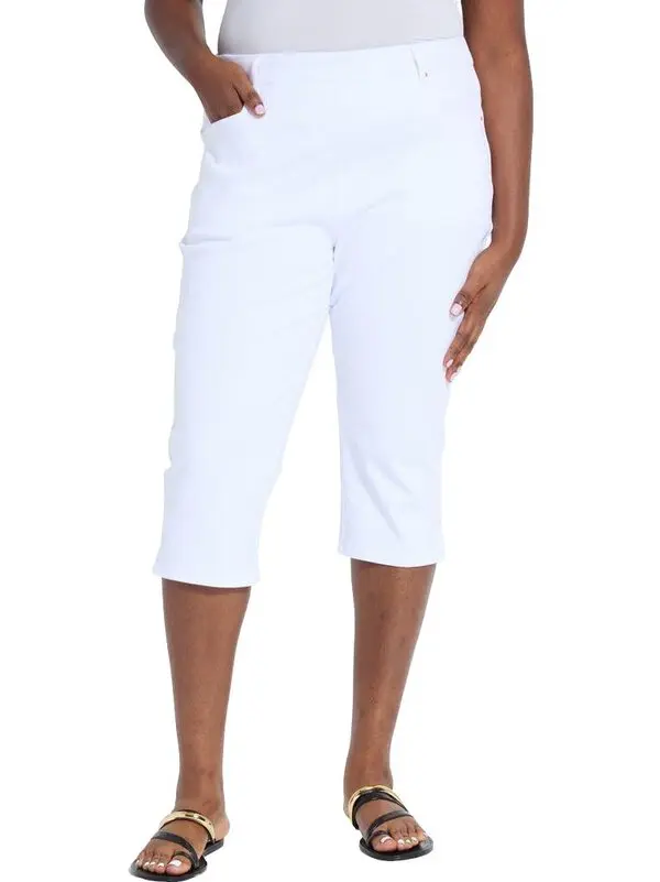Lyssé Granada Capri Jeans - White
