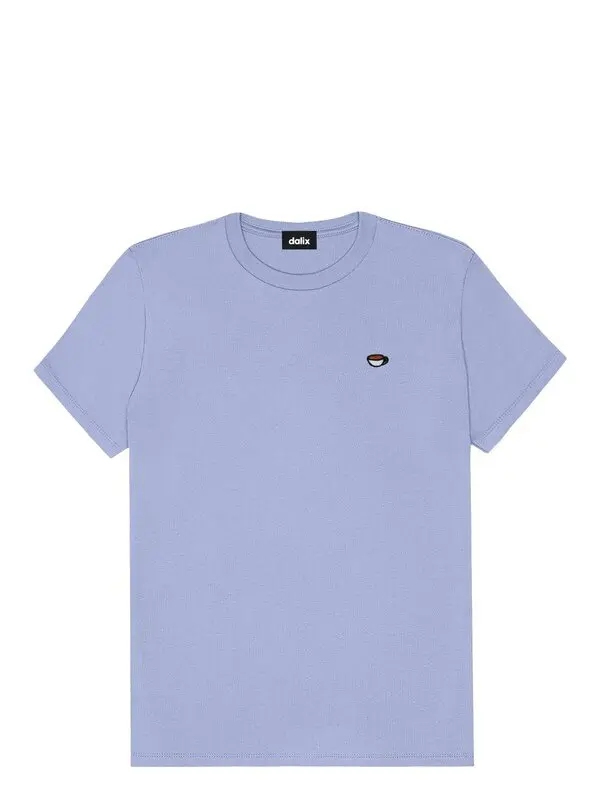DALIX Lil Coffee Cup Jersey Tee - Lavender Blue