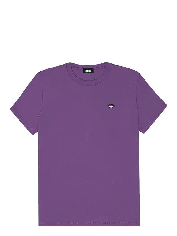 DALIX Lil Coffee Cup Jersey Tee - Purple