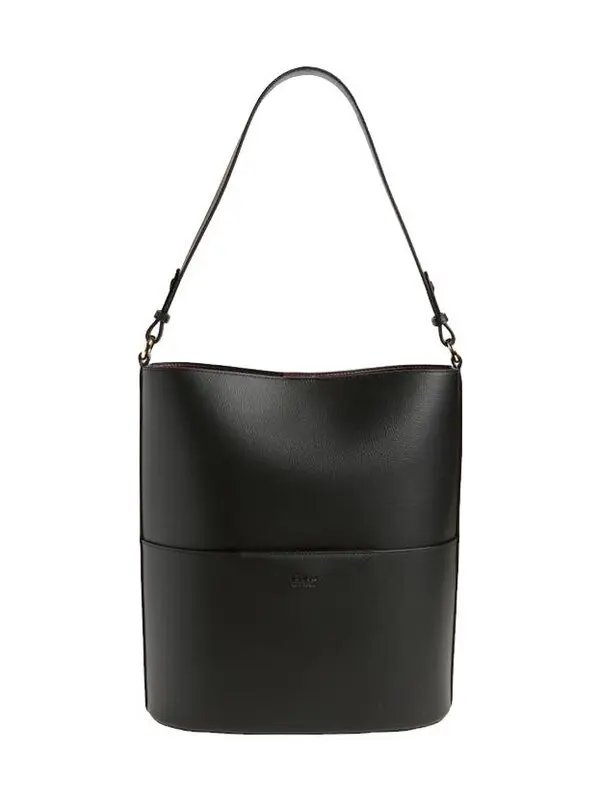 FREJA NEW YORK Tall Faux Leather Tote - Black
