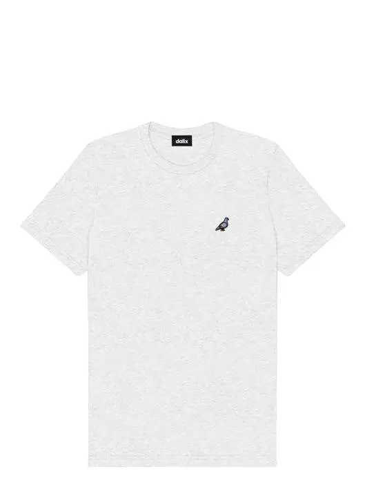 DALIX Pigeon Jersey Tee - Ash Gray